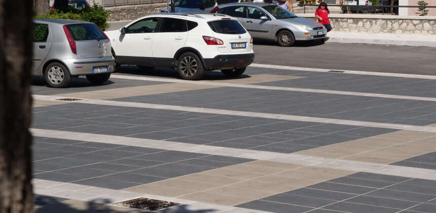 Pavimentazioni esterne carrabili: guida allo spessore
